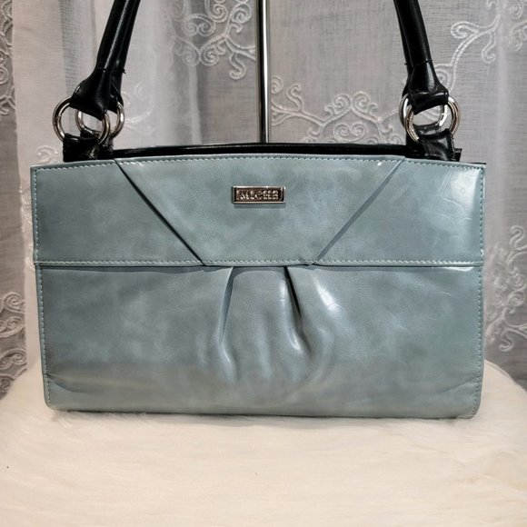Miche | Bags | Miche Mindi Stone Blue Pleated Faux Leather Classic ...